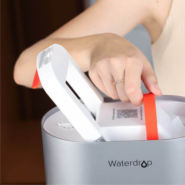 Waterdrop Countertop Reverse Osmosis Water Filter with Portable Water ...